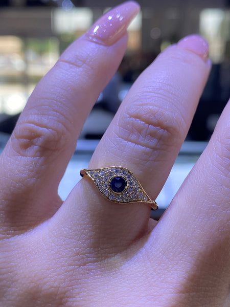 Diamond eye ring store