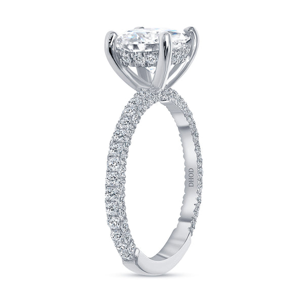 14K Round Brilliant Engagement Ring – David's House of Diamonds