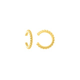 14K Gold Bubble Ear Cuffs – David's House of Diamonds